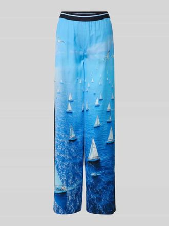 Marc Cain Wide Fit Stoffhose aus reinem Lyocell