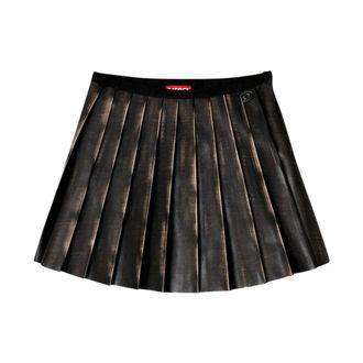 Diesel Femme, Jupes, Brun, Taille: 42 FR O-Saka-Mini Gonna