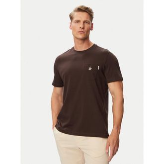 Beverly Hills Polo Club T-Shirt P-SS26M-TS414000 Braun Regular Fit