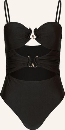 Mrs & Hugs Mrs & Hugs Bandeau-Badeanzug Mit Cut-Outs schwarz