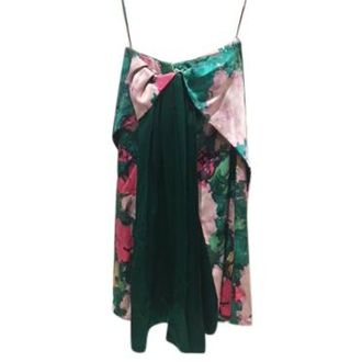 Balenciaga printed silk dress Size S