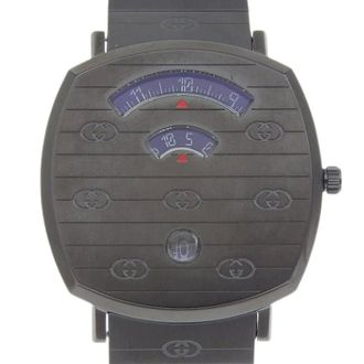 Gucci Pre-owned Grip Stainless Steel - Homme - Pre-owned - Noir - Taille: ONE Size