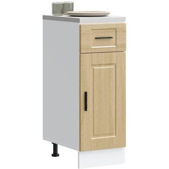vidaXL Vidaxl - Armoire de cuisine Porto ch&ecirc;ne sonoma bois ding&eacute;nierie