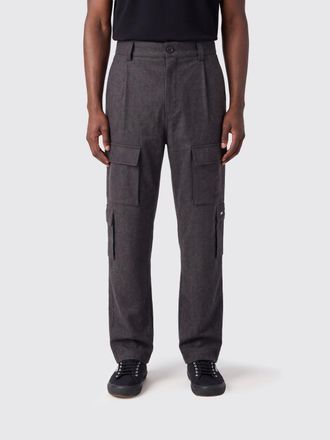 Brunello Cucinelli Pantalon cargo en laine vierge &agrave; jambe droite