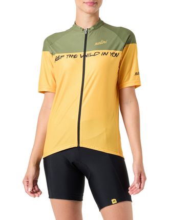 Nalini Damen Trail Lady T-Shirt, Neongr&uuml;n, Large