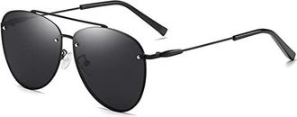 Generic Lunettes de soleil polarisées en métal pour hommes et femmes pour lextérieur, pêche, conduite, vacances, pare-soleil (couleur : E, taille : moyen) 202