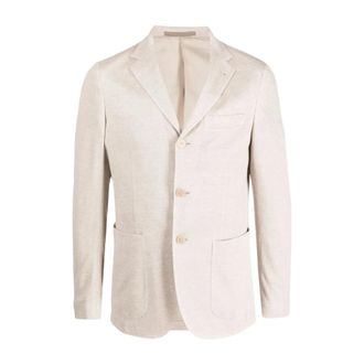 Eleventy Leinenblazer - - Jackets - Herren - Beige - 2XL
