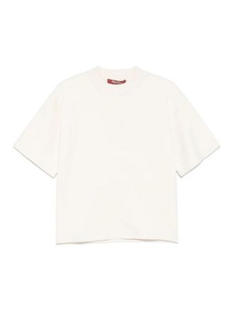 Max Mara Rundhalspullover - Weiß