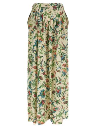 Etro Womens Multicolor Cotton Mini Skirt