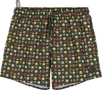 Colmar Homme, Maillots de bain, Vert, Taille: M Short de Bain &agrave; Motifs