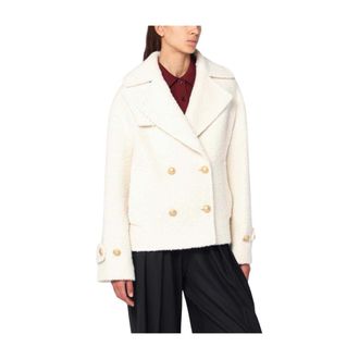 Tagliatore M&auml;ntel Creme - - Coats - Damen - Beige - XS