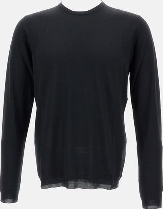 Goes Botanical Feinstrickpullover Mit Rundhalsausschnitt Aus Wolle