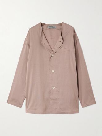 Our Legacy Chemise En Lyocell Et Soie Mélangés Strato X Emporio Armani - Neutres