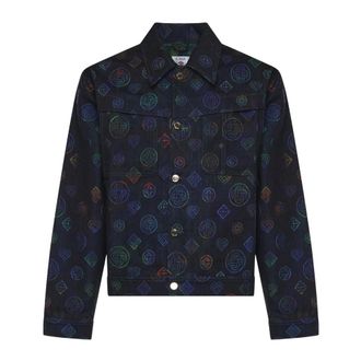 Casablanca Veste en jean Heatmap - Homme - Vestes - Bleu - Taille: XL