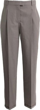 The Row pantalon Neriah à design plissé - Gris