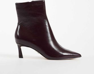 Steve Madden Lulah bottines mi-hautes &agrave; talons rouges effet froiss&eacute;