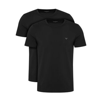 Emporio Armani T-Shirt-Set EM000391 AF18881 MC005 Schwarz Slim Fit