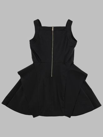 Balmain Stretch Cotton Dress - Black