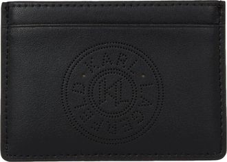 Karl Lagerfeld Kreditkartenetui K/Circle Farbe Schwarz, Schwarz, Medidas: 7 x 10 x 0,3 cm, Casual