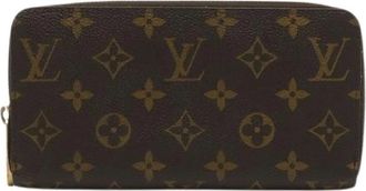 Louis Vuitton Portefeuille Long Zip Monogram doccasion - Femme - Pre-owned - Brun - Taille: ONE Size
