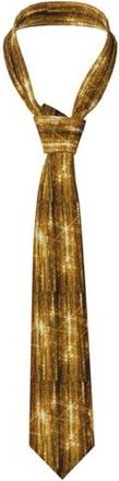 Generic Cravate Motif &Agrave; Paillettes Dor&eacute;es Confortable Cravates Fine Cravates Homme Pour Accessoires L&Eacute;cole C&eacute;l&eacute;brations