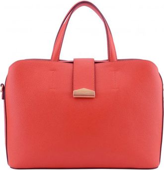 Pourchet Femme, Sacs, Rouge, Taille: ONE Size Cavalcade Handbag