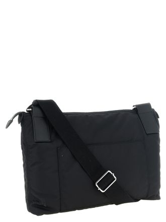 Maison Margiela Mens Black Polyamide Crossbody Bag