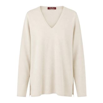 Max Mara Damen, Strickwaren, Beige, MGr&ouml;&szlig;e