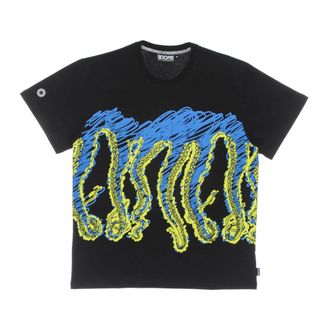 Octopus Homme, Tops, Multicolore, Taille: XL Logo Tee