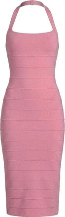 Retrof&ecirc;te Robe Au Genou - Multicolore