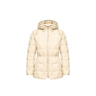 Moncler Moncler Cygnet Hooded Short Down Jacket, Women, White, Size: 00