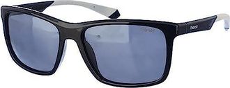 Polaroid Polarois Sport Pld 7043/s 08A/M9 BLACK GREY Sunglasses Mens Polycarbonate, Standard, 57