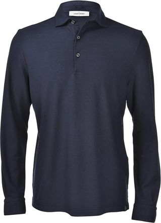 Gran Sasso Homme, Tops, Bleu, Taille: 2XL Polo 598
