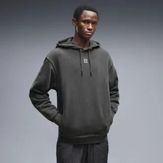 Puma Hoodie &agrave; motif PUMA x SAYSKY Unisexe, V&ecirc;tements, Gris, XXL