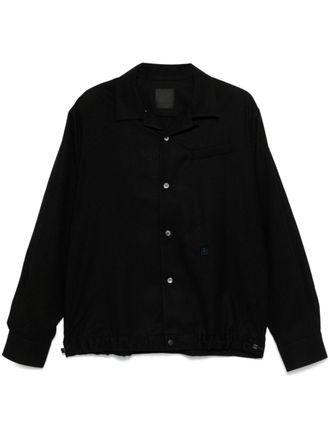 Givenchy chemise en laine - Noir