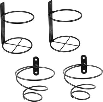 DOITOOL 4 St&uuml;ck Teiliges Wand weinregal aus Robustem Metall Einzelner Flaschenhalter mit Stabilem Schwei&szlig;design Platzsparend und Praktisch f&uuml;r Bar K&uuml;che Hotel