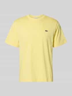 Lacoste Regular Fit T-Shirt aus reiner Baumwolle