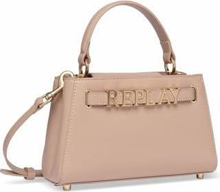 Replay Replay Petit Sac à Main Femme, Beige (Lt Skin 058), Taille Unique