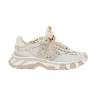 Dolce & Gabbana Country Road Sneakers aus Spitze - - Shoes - Damen - Beige - 40 EU