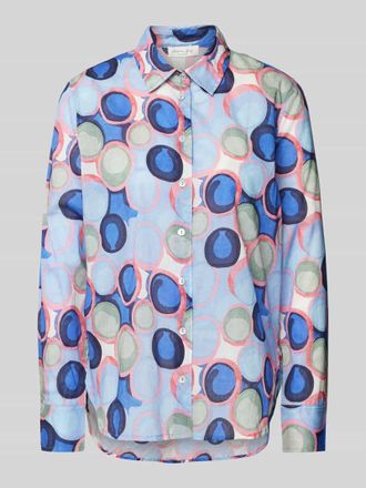 Christian Berg Regular Fit Bluse mit Hemdblusenkragen