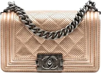 Chanel Pre-owned The Boy flap - Femme - Pre-owned - Rose - Taille: ONE Size
