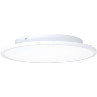 Brilliant Lampe Buffi led panneau de plafond 35cm sable / blanc / blanc froid 1x led 24W int&eacute;gr&eacute;e, 3120lm, 4000K Lumi&egrave;re plate pour un &eacute;clairage uniforme de la