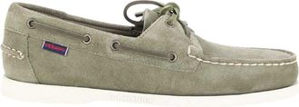 Sebago Homme, Chaussures, Vert, Taille: 44 1/2 EU Chaussures de marin