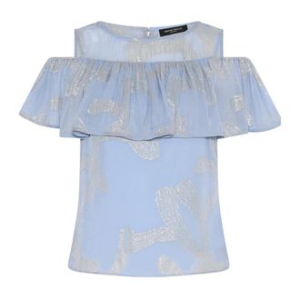 Bruuns Bazaar Damen, Blusen & Hemden, Blau, MGr&ouml;&szlig;e