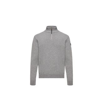 Moncler Moncler Wool & Cashmere Blend Jumper, Men, Gray, Size: L