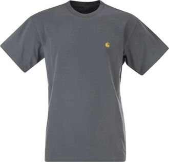 Carhartt Work in Progress Homme, Tops, Gris, Taille: XL S/S Chase T-Shirt