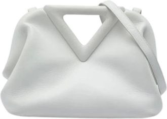 Bottega Veneta Sac bandouli&egrave;re Pre-owned - Femme - Pre-owned - Blanc - Taille: ONE Size