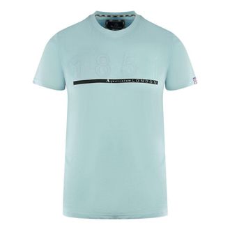 Aquascutum London 1851 T-Shirt f&uuml;r Herren (Hellblau)