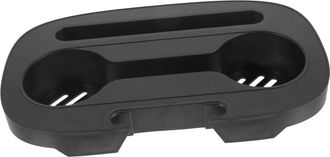 SOLUSTRE Robustes Campingstuhl Getränkehalter Tablett Mit Clip Großer Becherträger rutschfeste Ablage Für Lounge Gartenstühle Passend Für Outdoor-aktivitäten U