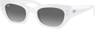 Ray-Ban unisex, Accessoires, Blanc, Taille: 52 MM Zena Rb4430 675911